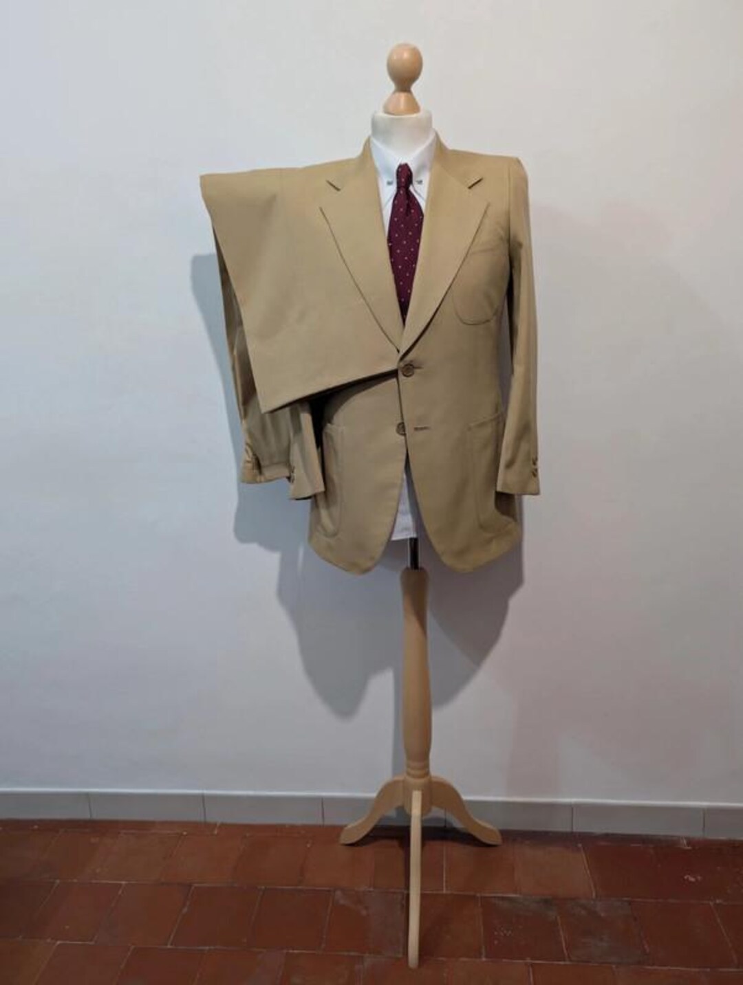 Beiger Anzug aus Vollcanvas - Etsy.de