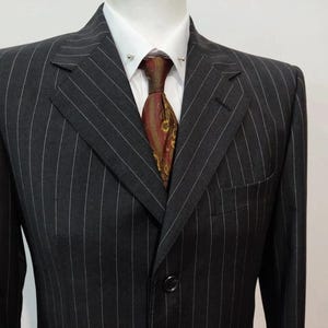 Pinstripe Suit - Etsy