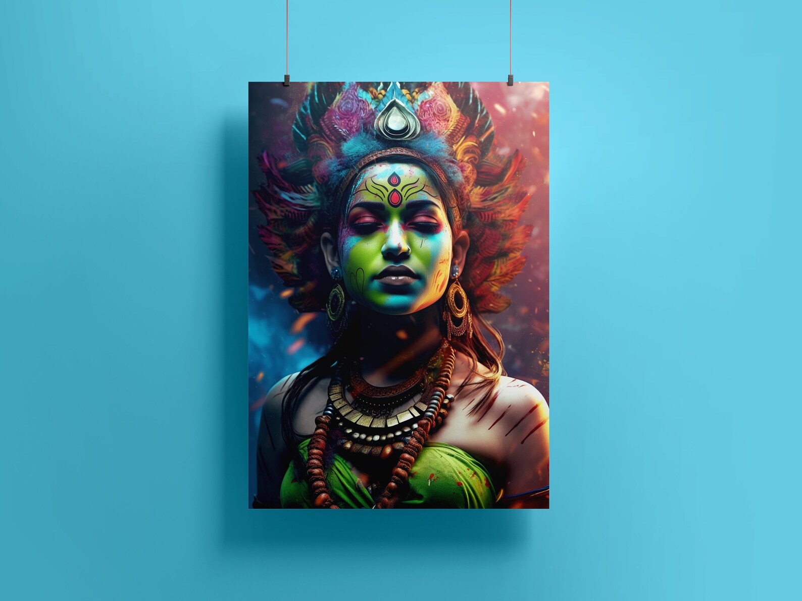 Psychedelic Indian Inspired Creative Digital Art - Etsy