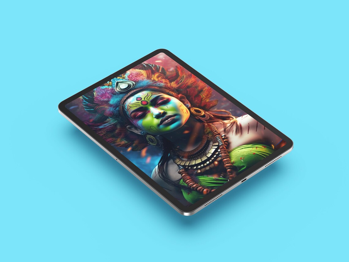 Psychedelic Indian Inspired Creative Digital Art - Etsy