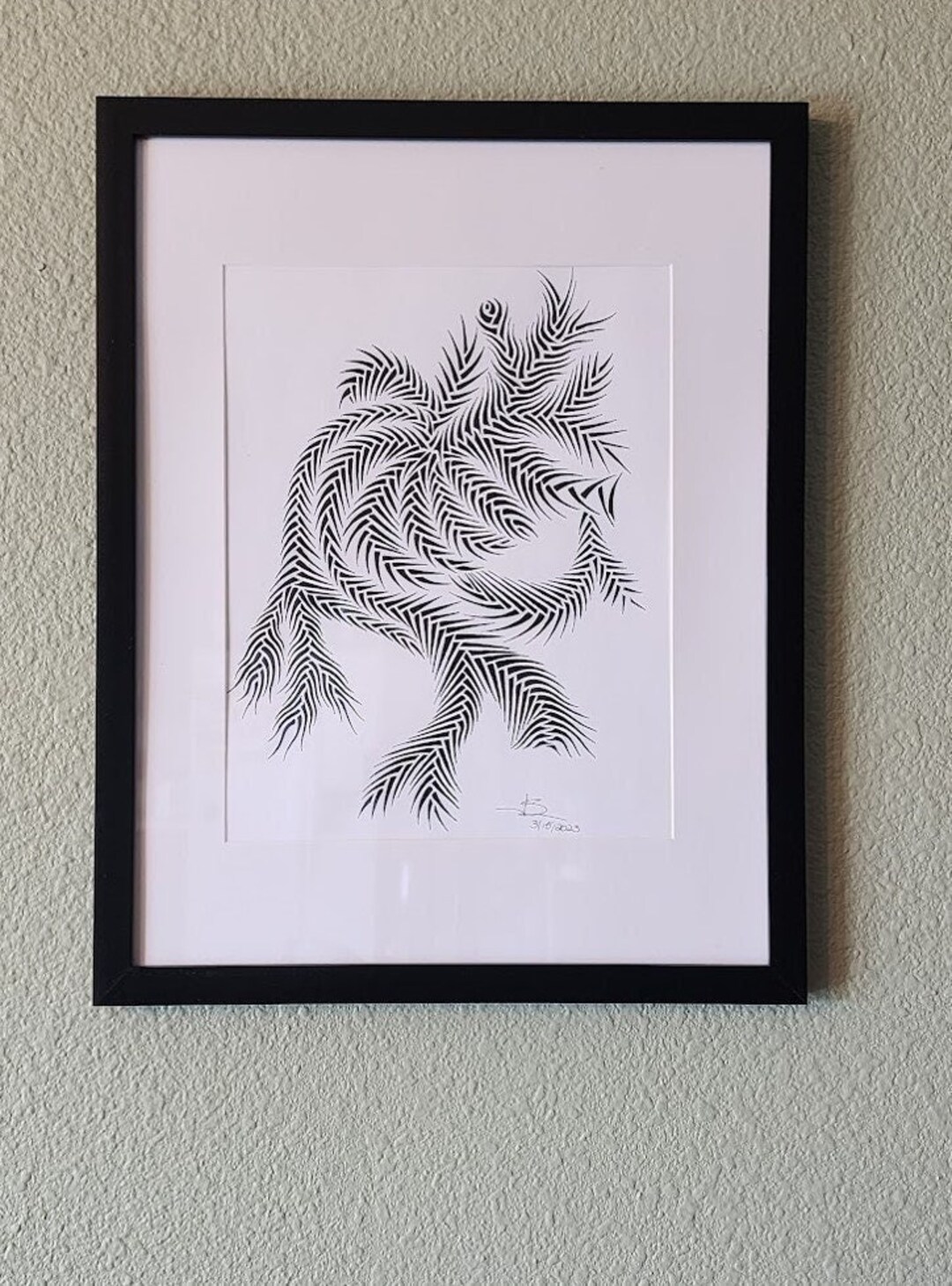 Groovin Original Hand-drawn Pen & Ink Abstract Art - Etsy