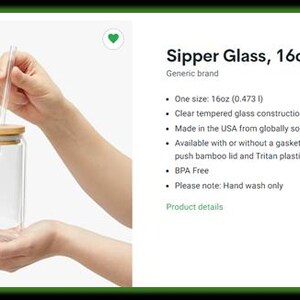 Monkey Eating Fries Glass Tumbler, Monkey Tumbler With Bamboo Lid and ...