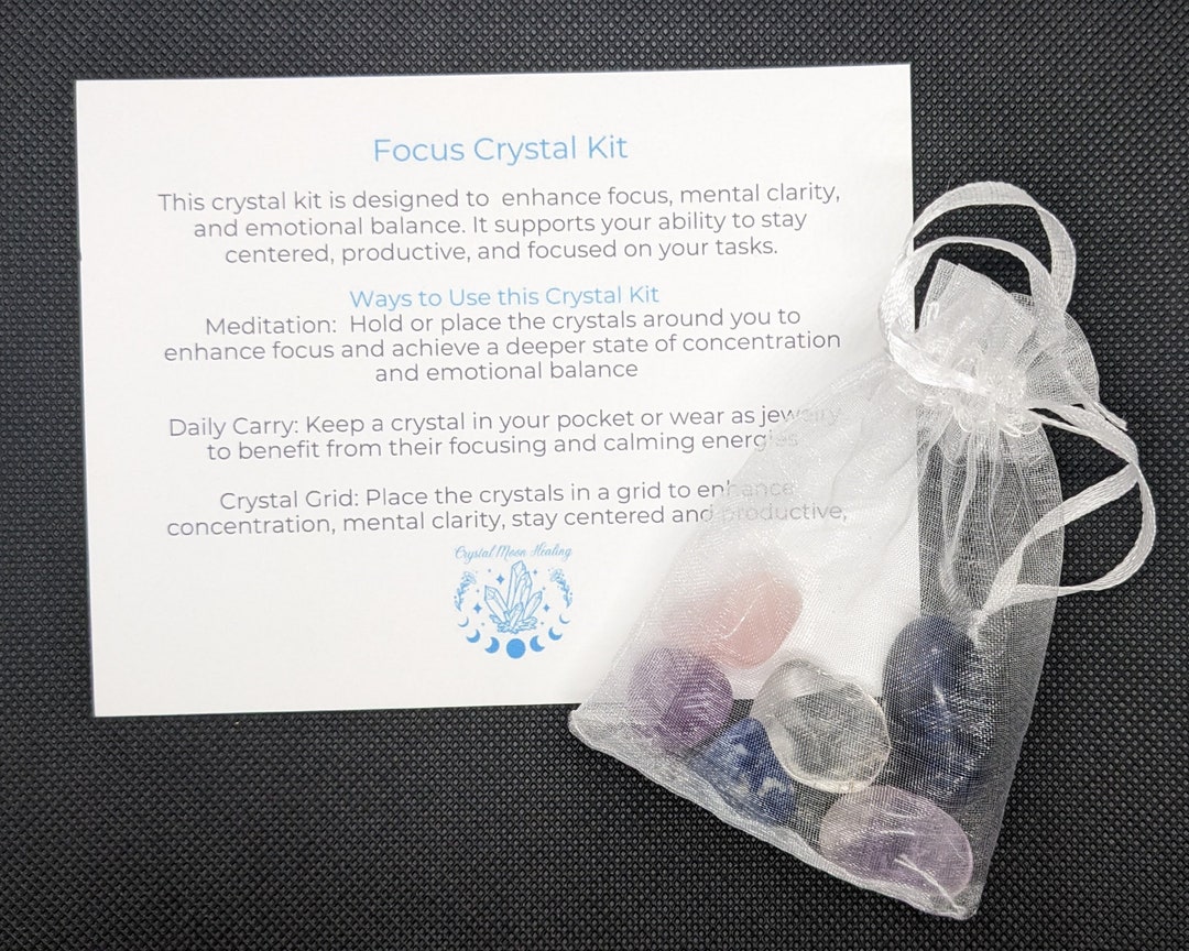 Focus Crystal Kit - Etsy