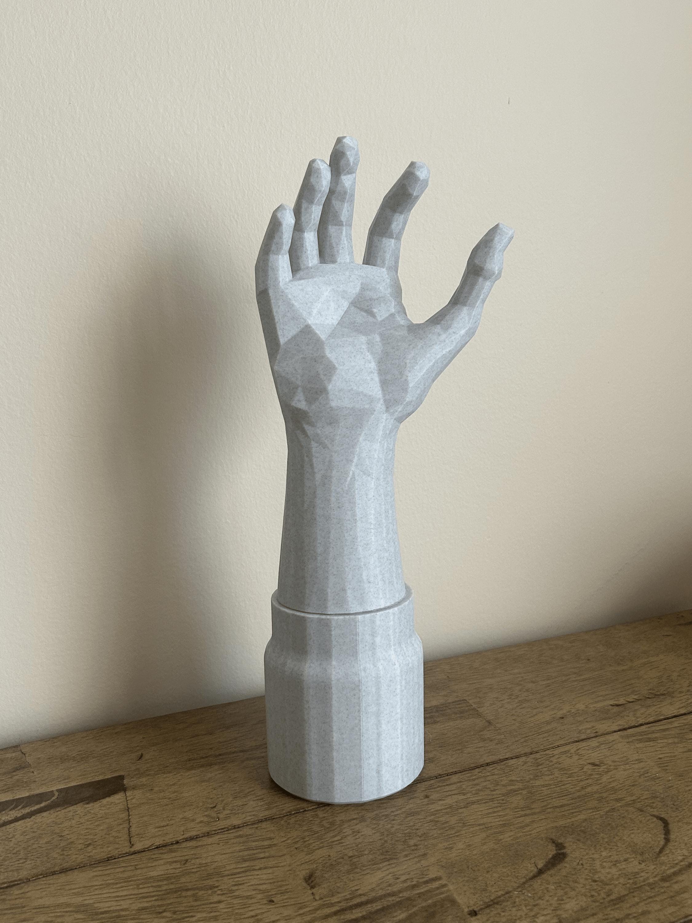 Renaissance Hand Headphone Stand Headphone Holder 3D Printed ...