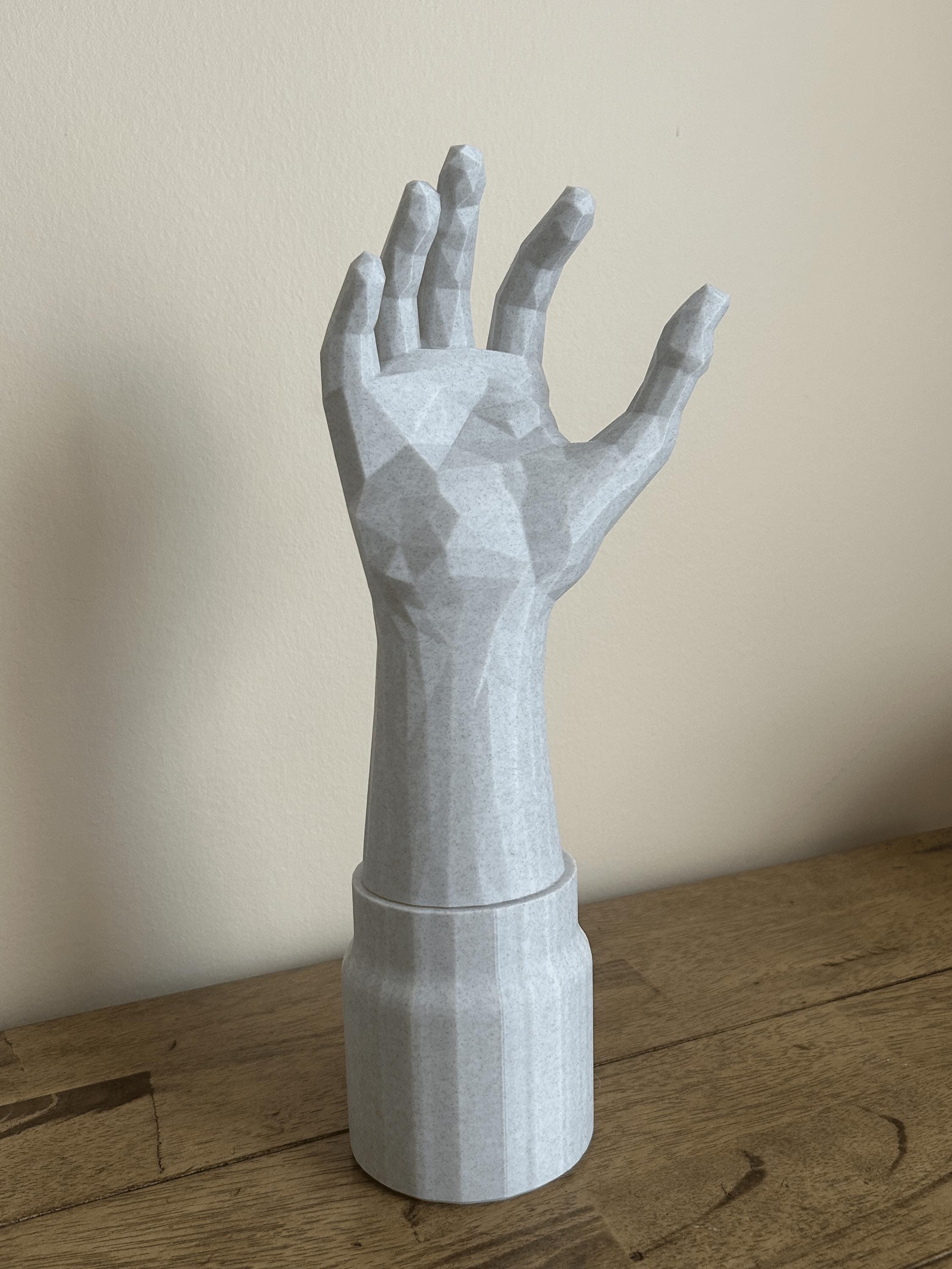 Renaissance Hand Headphone Stand Headphone Holder 3D Printed ...