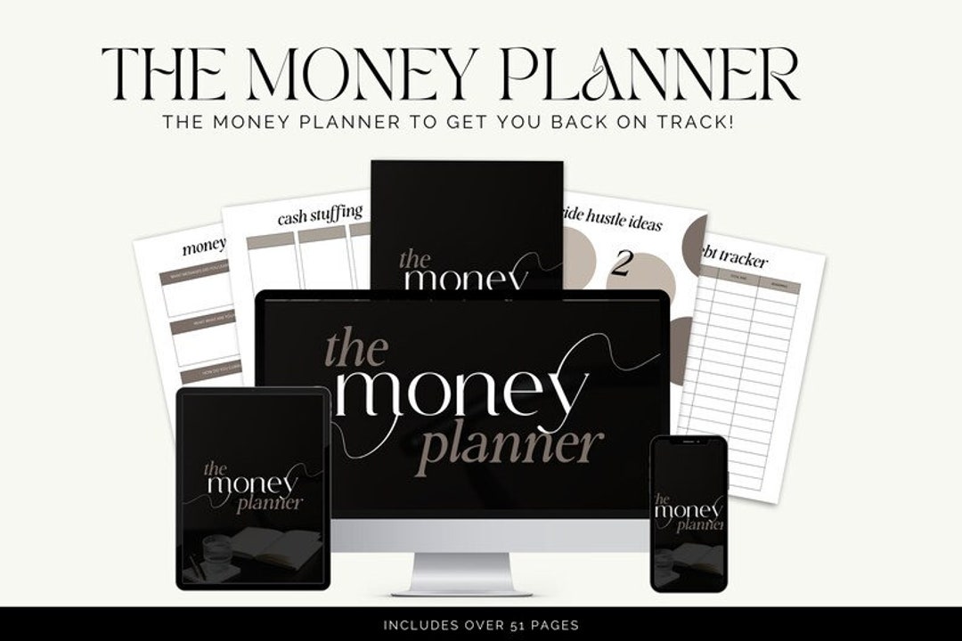 The Money Planner, Printable, PDF - Etsy