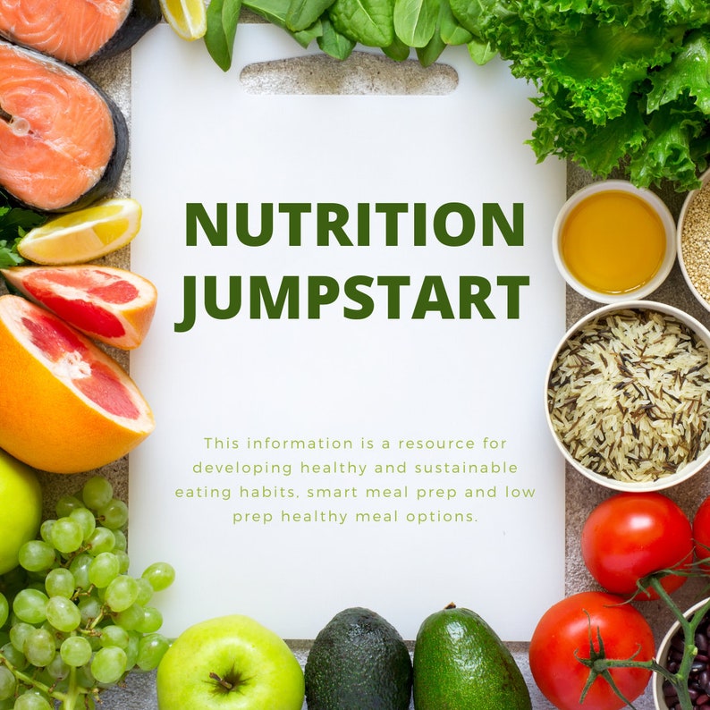 Nutrition Jumpstart Guide - Etsy