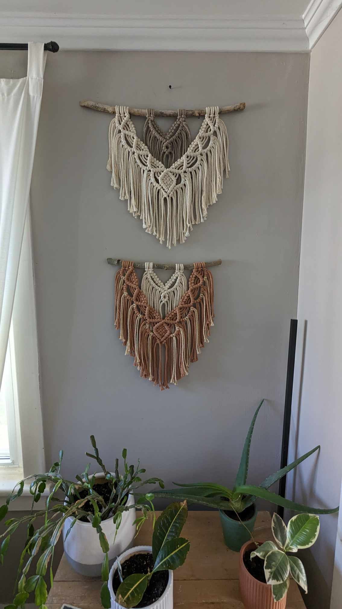 Macrame Wall Art - Etsy Canada