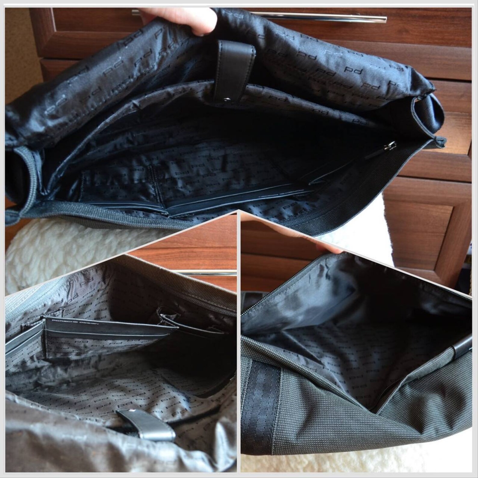 Porsche Design Luggage P2000 Authentic Men's Travel Business Laptop Bag ...