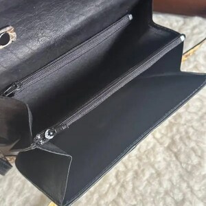 RARE Snake Python Vintage Skin Leather Clutch Bag Crossbody, Exotic ...