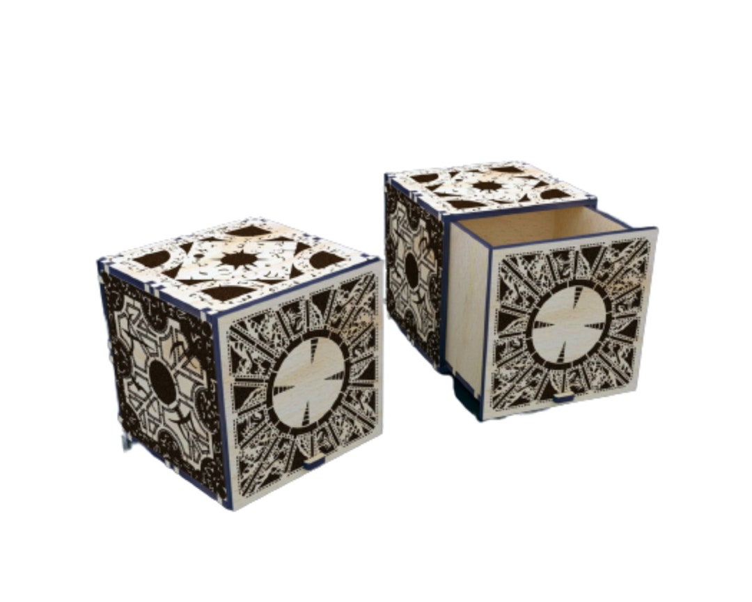 Hellraiser Puzzle Boxs Wood Magic Secret Brain Teaser Iq Smart Box
