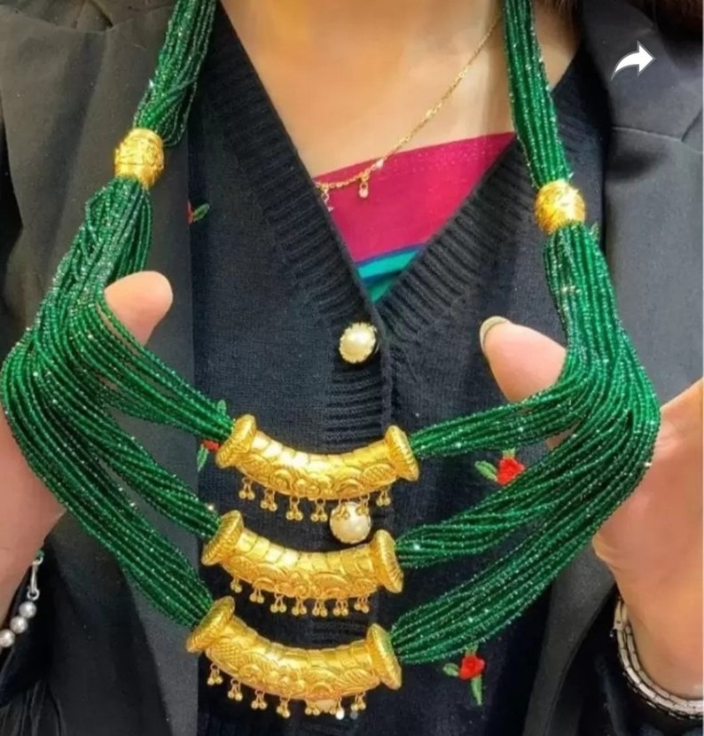 Nepali 3 Timaniya Set Tilhari 32 Inch Nepali Potee Necklace - Etsy