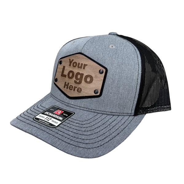 Wood Custom Logo Hats - Etsy