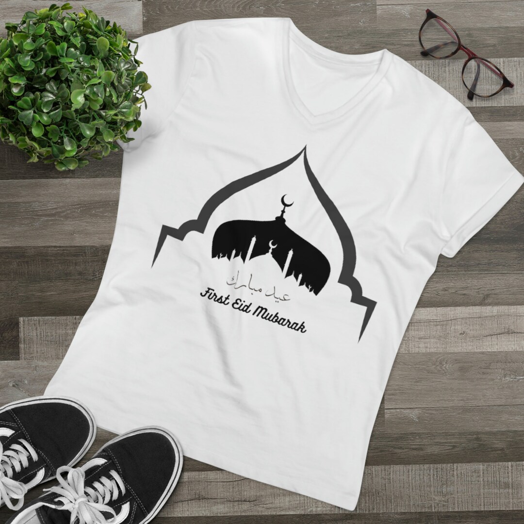 New Muslim Shirts First Eid Shirt Eid Mubarak Muslim - Etsy