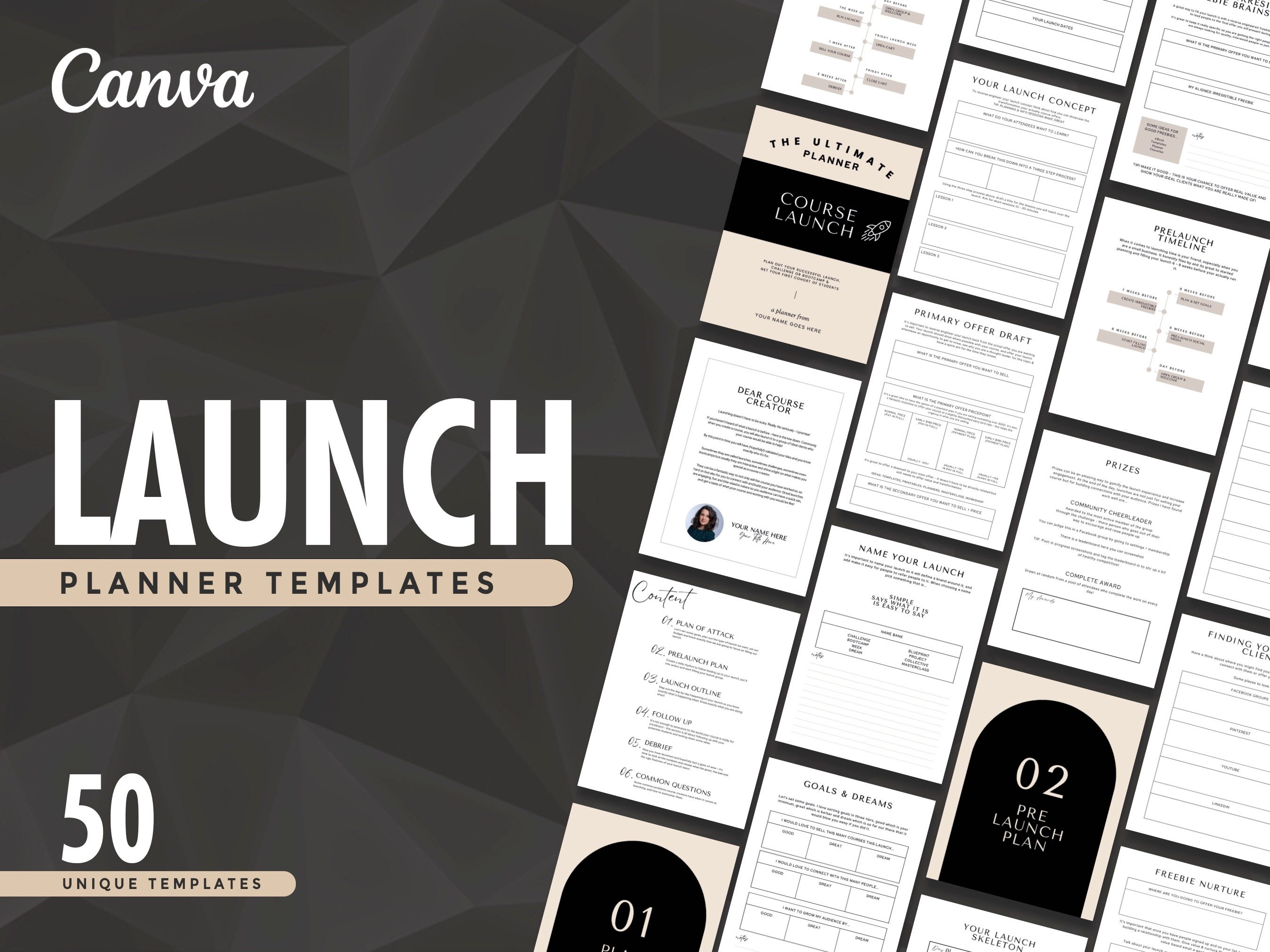 Product Launch Planner, Digital Product Launch Planner, Course Launch ...