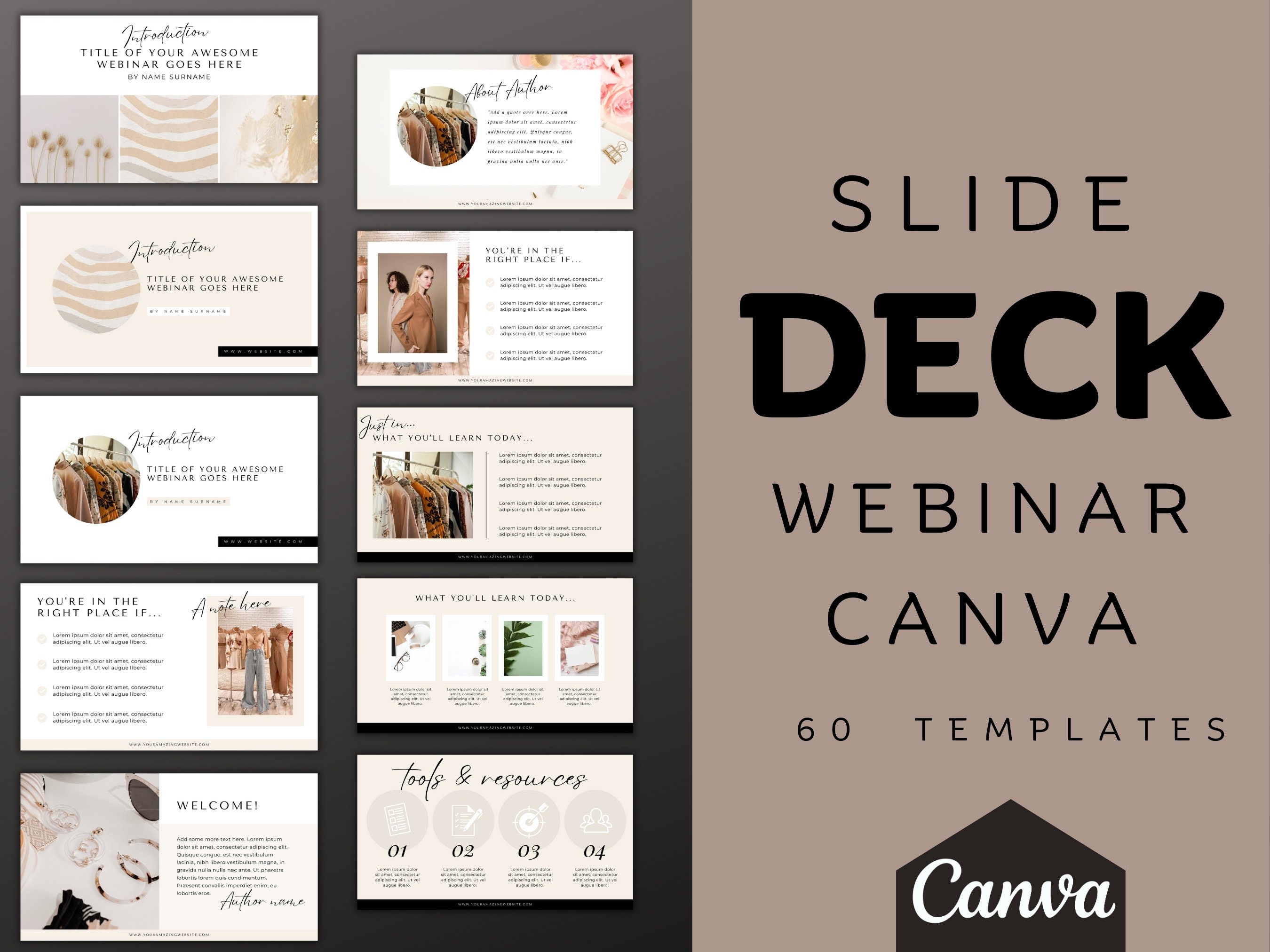 Customizable Canva Slide Deck Template for Professional Business ...