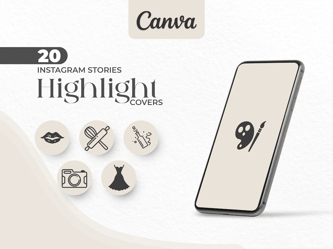 Everyday Instagram Story Highlight Icons | Lifestyle | Minimalist ...