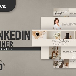 Linkedin Banner Canva, Linkedin Banner Templates, Editable Template ...