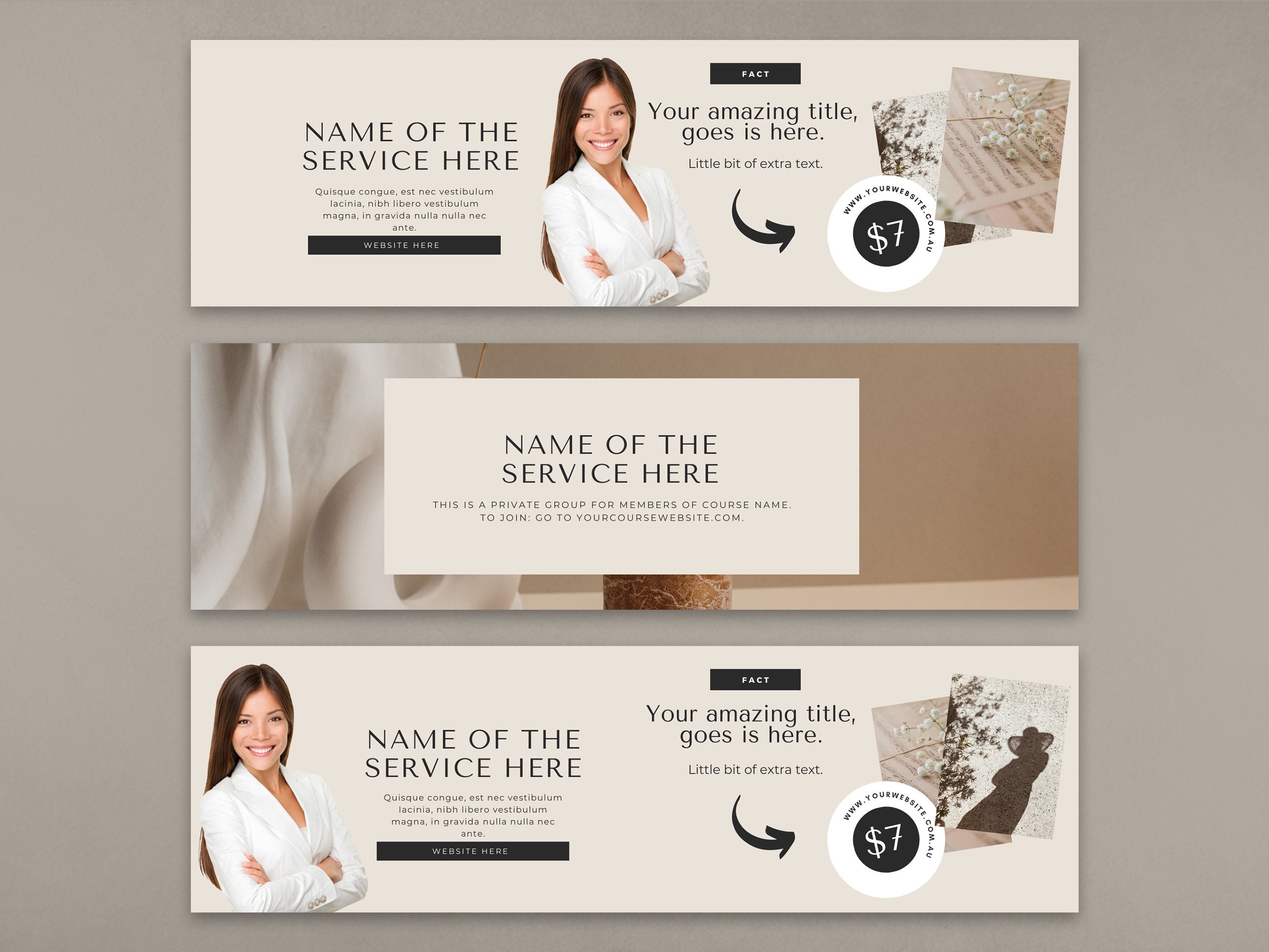 Linkedin Banner Canva, Linkedin Banner Templates, Editable Template ...