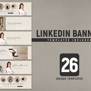 Linkedin Banner Canva, Linkedin Banner Templates, Editable Template ...
