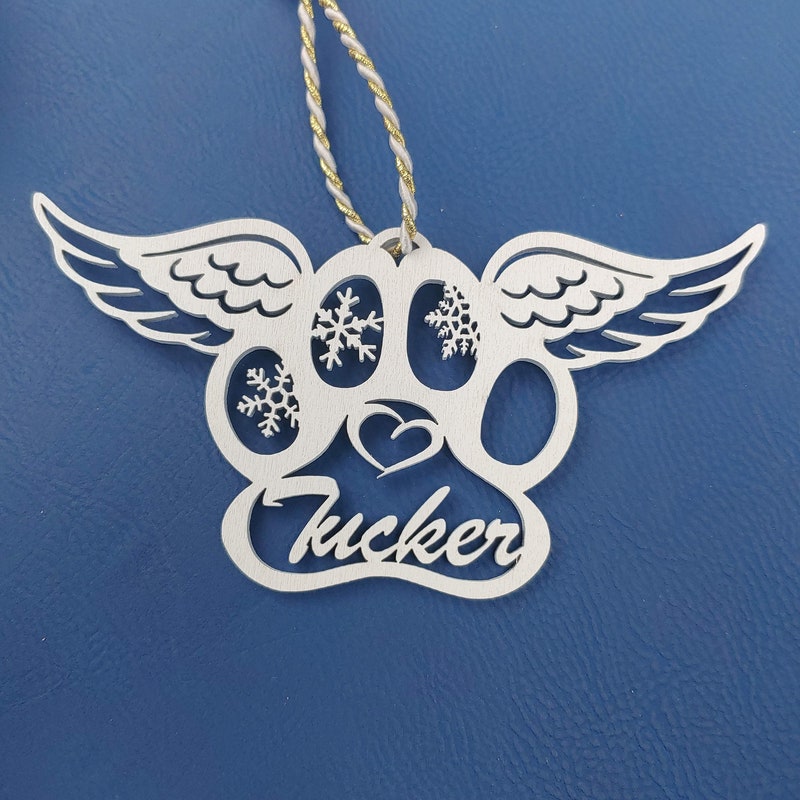 Angel Pet Tree Decoration - Etsy