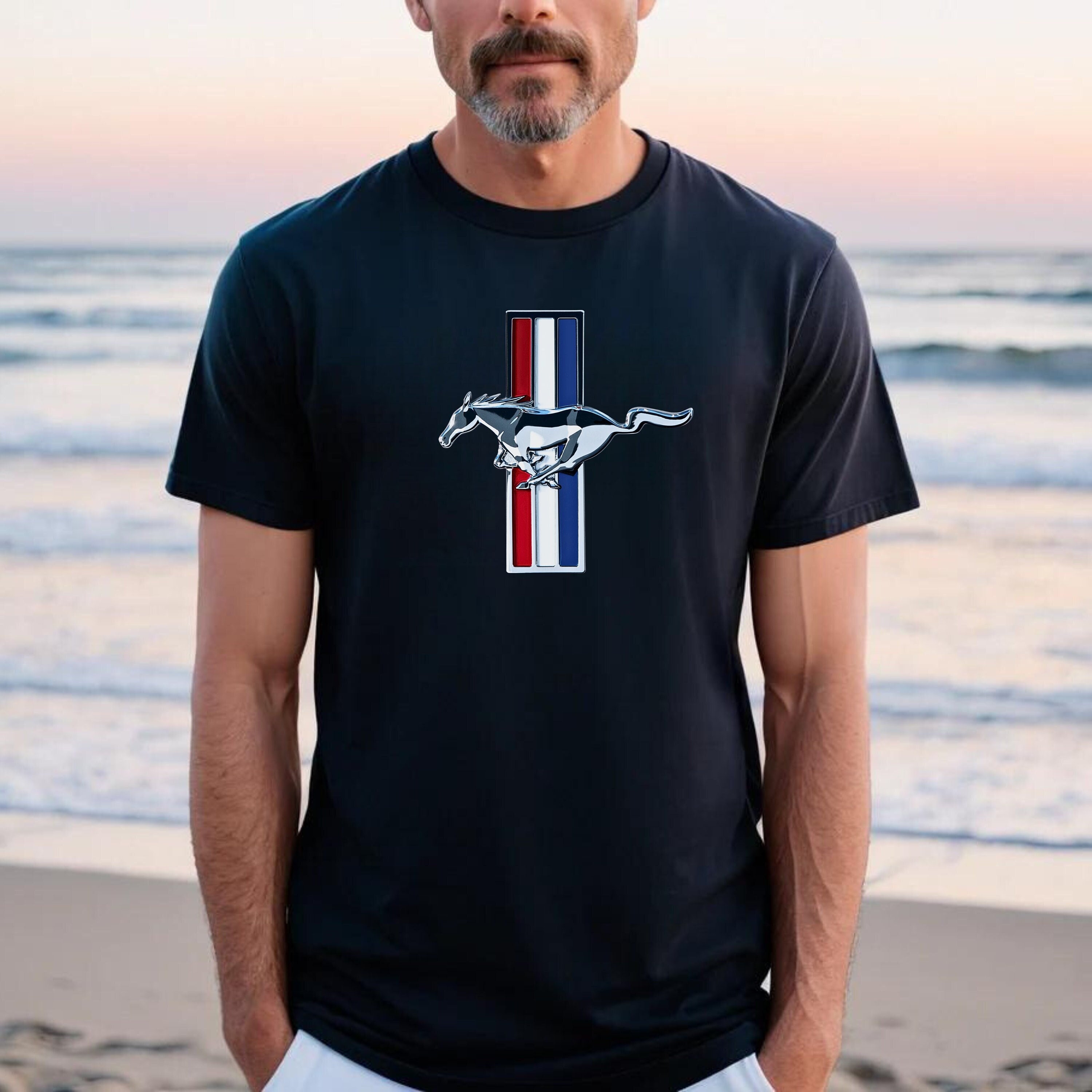 Vintage Mustang Logo T-shirt Vintage Car Lover Gift - Etsy