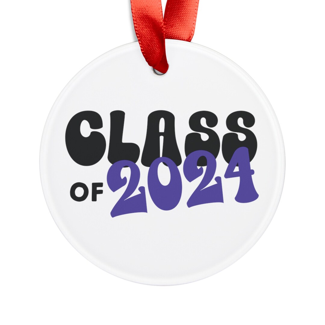 Personalized Class of 2024 Acrylic Ornament Grad 2024 Gift - Etsy