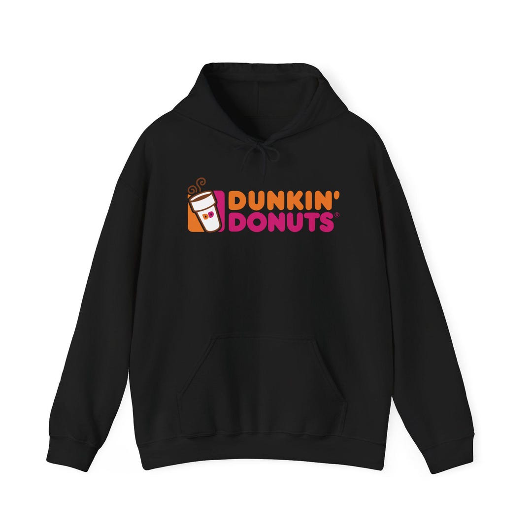 Dunkin Donuts Hoodie, Coffee Lover Gift, Unisex Sweatshirt, Donut Shop ...