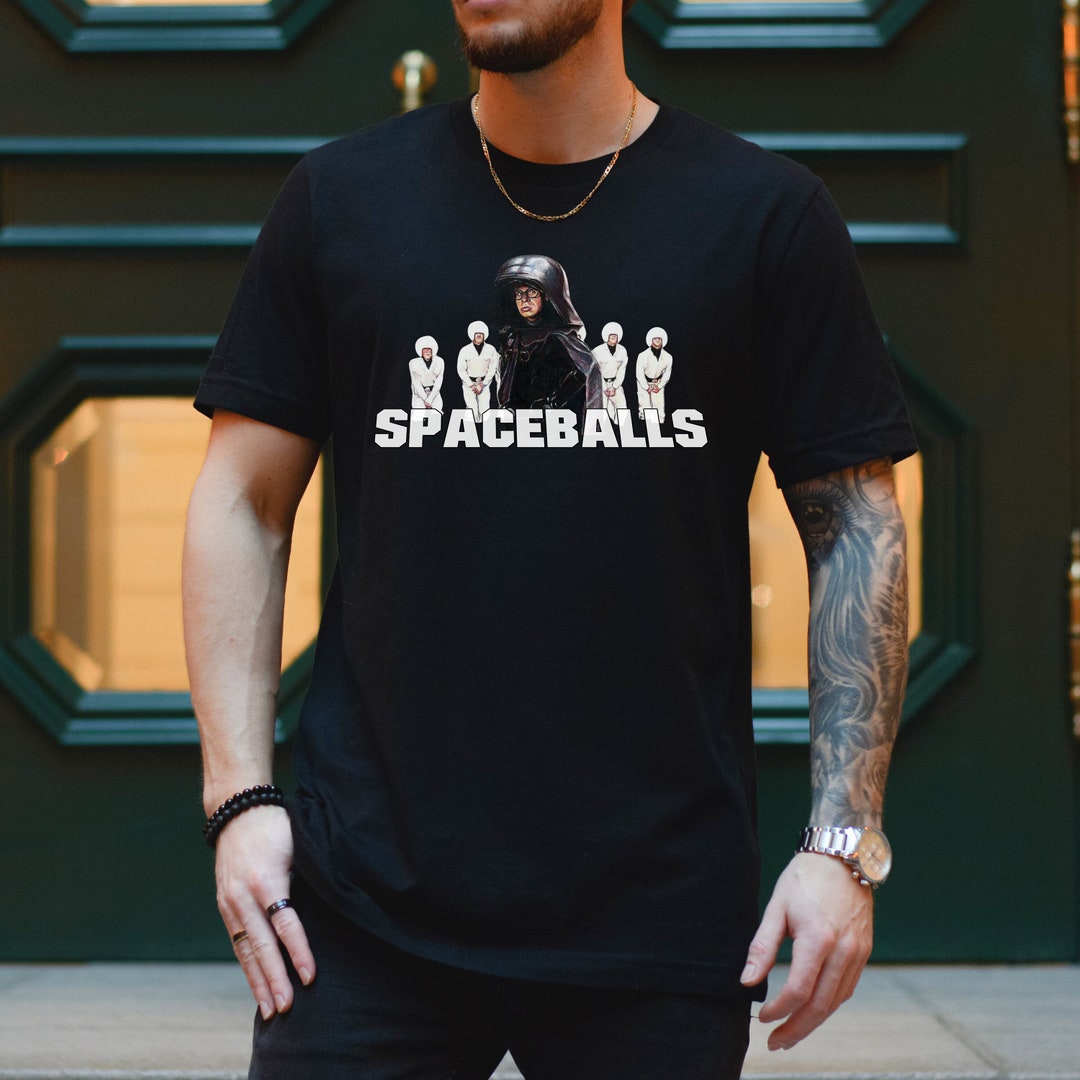 Spaceballs Dark Helmet Tee Funny Classic Movie Shirt Space Balls Tshirt ...