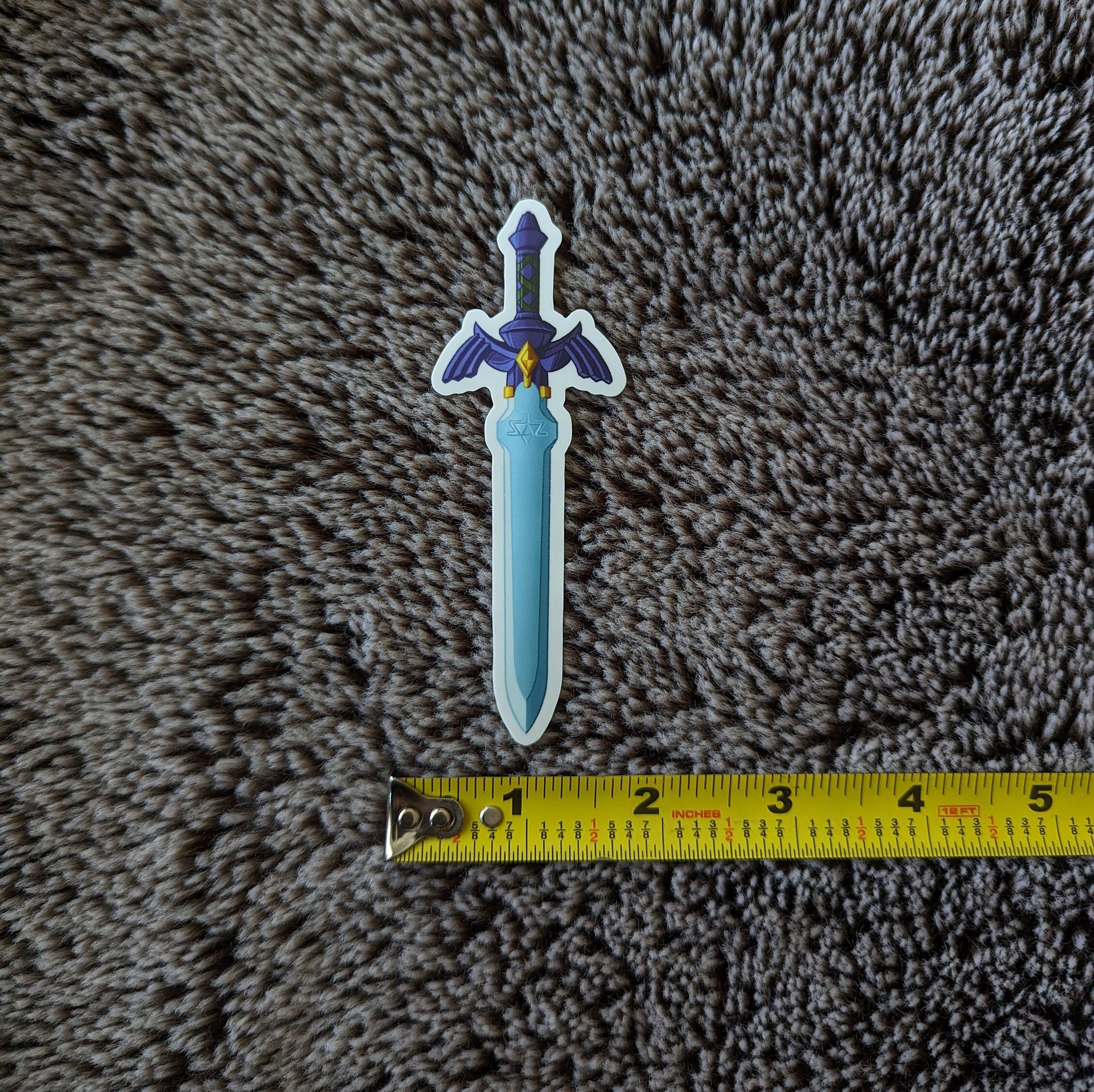 BOTW Legend of Zelda Master Sword Vinyl Sticker - Etsy