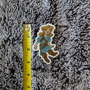 BOTW Legend of Zelda Happy Link Vinyl Sticker - Etsy
