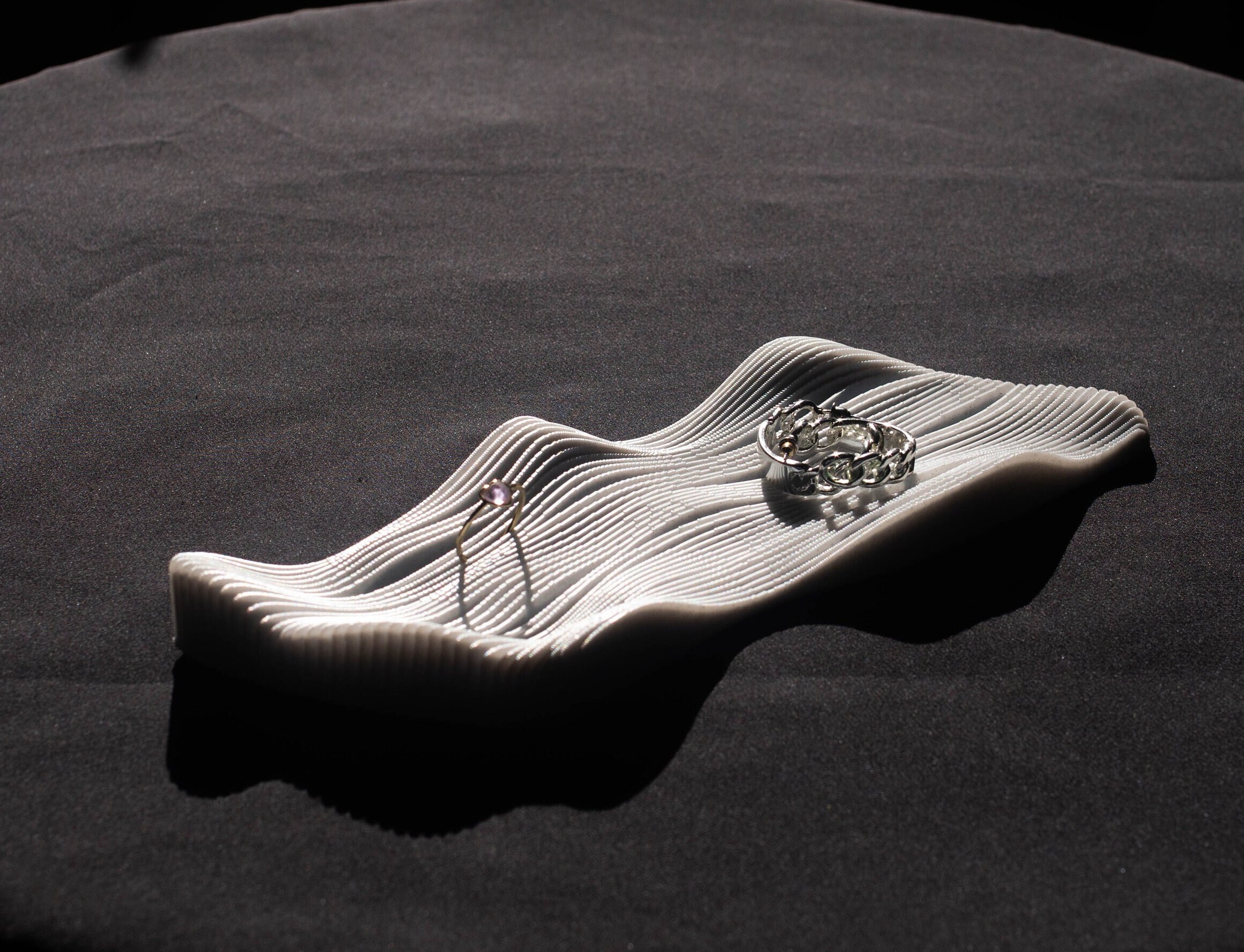 Ocean Swell Tray Parametric 3D Printed Unique Futuristic - Etsy