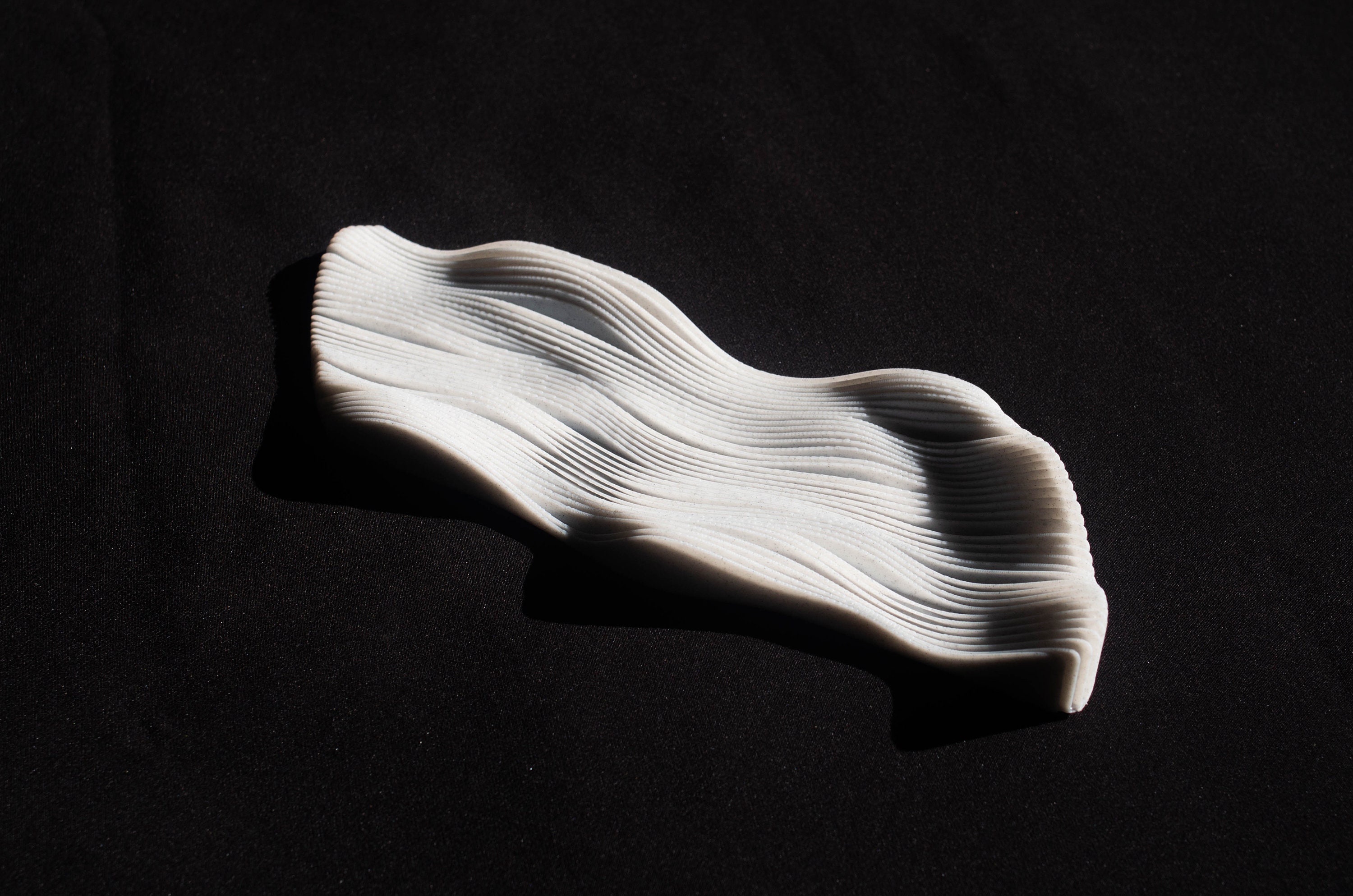 Ocean Swell Tray Parametric 3D Printed Unique Futuristic - Etsy