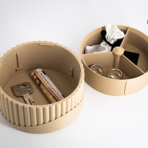 Jewelry Box 3D Print File | Storage Box Model "aurelia" | Two Hidden ...