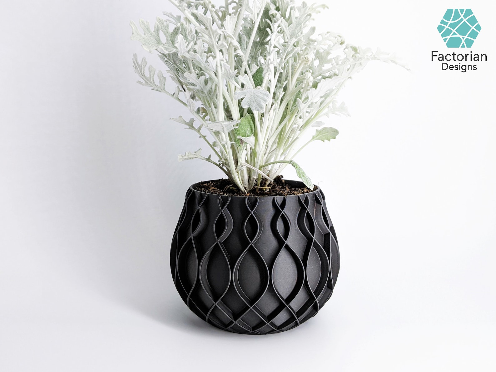 Plant Pot STL 3D Print File Model bellvere for Planters and Big Plant ...