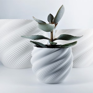 Plant Pot STL 3D Print File for Planters and Big Plant Pots to 3D Print ...