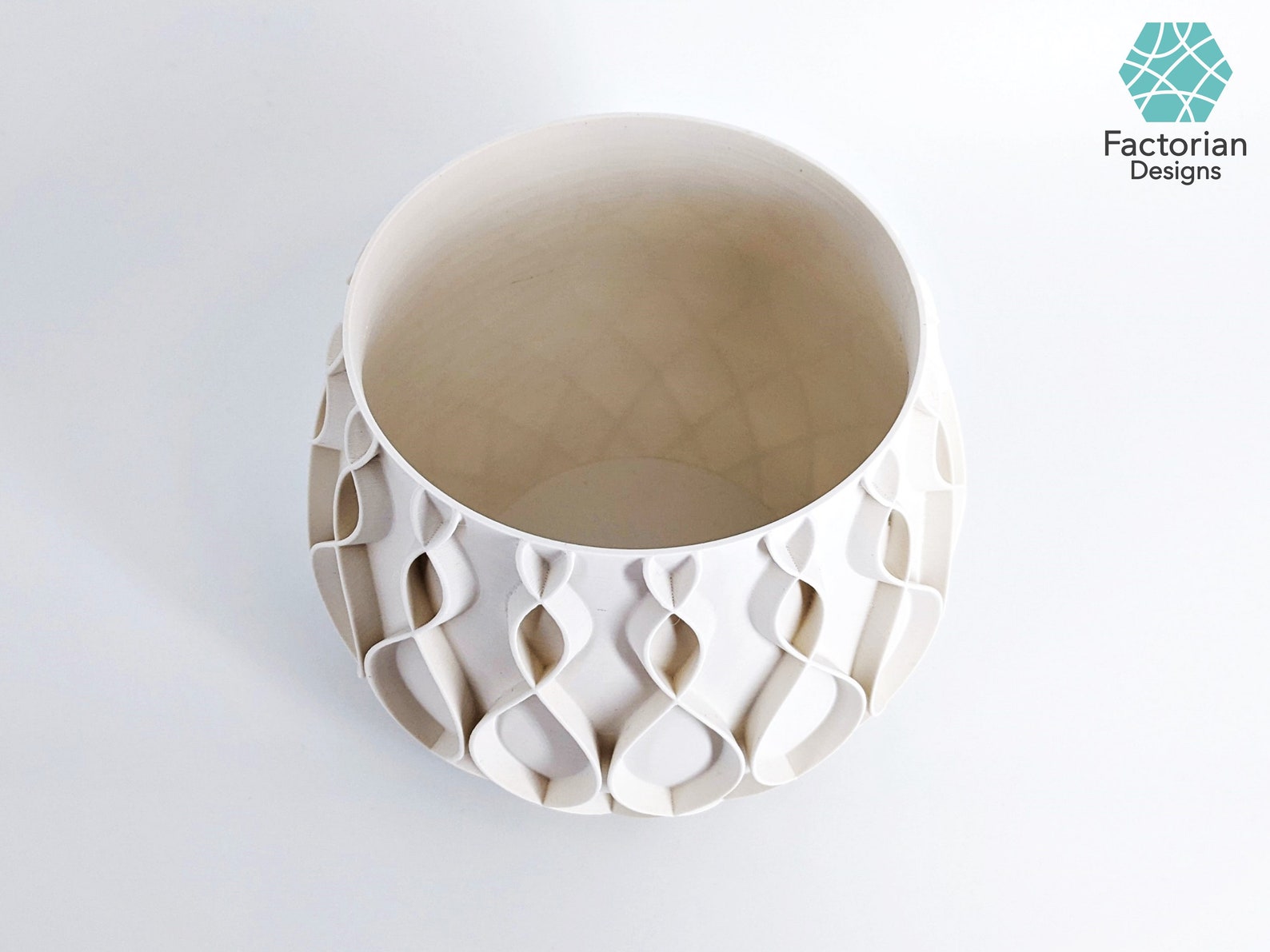 Plant Pot STL 3D Print File Model bellvere for Planters and Big Plant ...