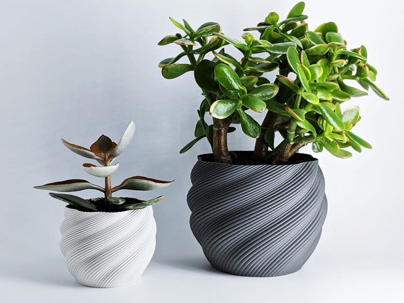 Plant Pot STL 3D Print File for Planters and Big Plant Pots to - Etsy