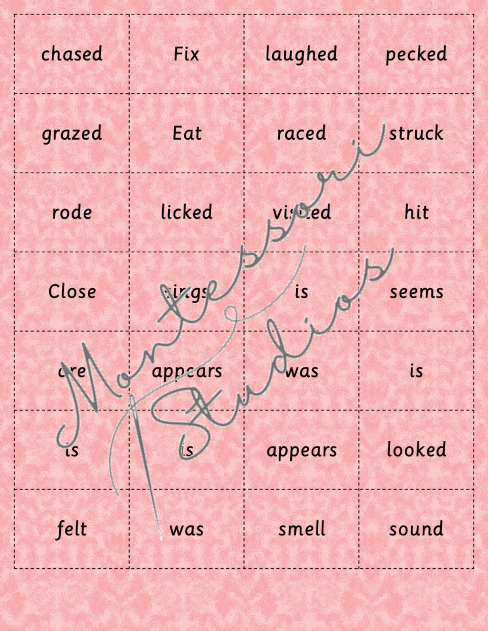 Montessori Grammar Boxes - Verbs, Language, Parts of Speech - Etsy