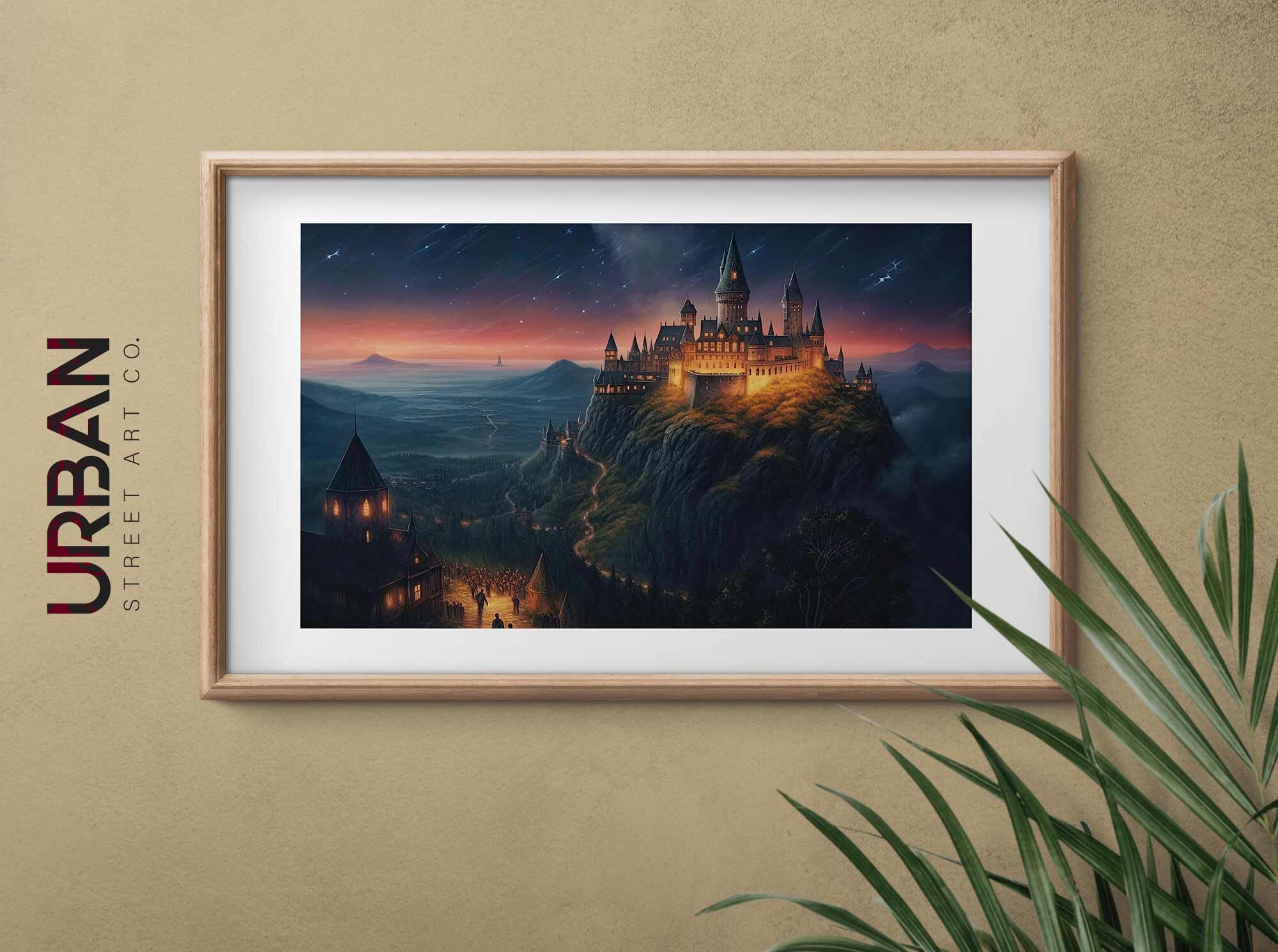 Wizard Academy Printable Wizardry School Painting Wizard School ...