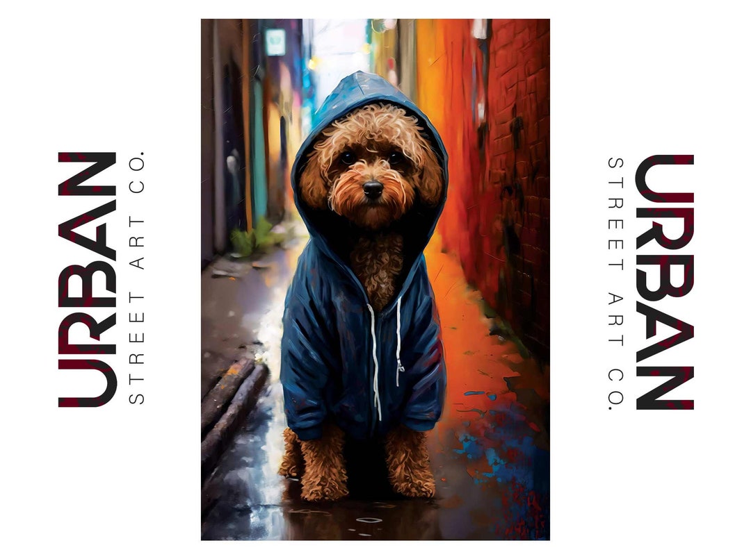 Cavapoo Art Print of Cavapoo Poster Art of Cavapoo Canvas - Etsy