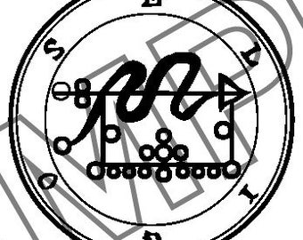 Seal of Focalor SVG 41st Demon Focalor Sigil SVG Goetia Demon SVG ...