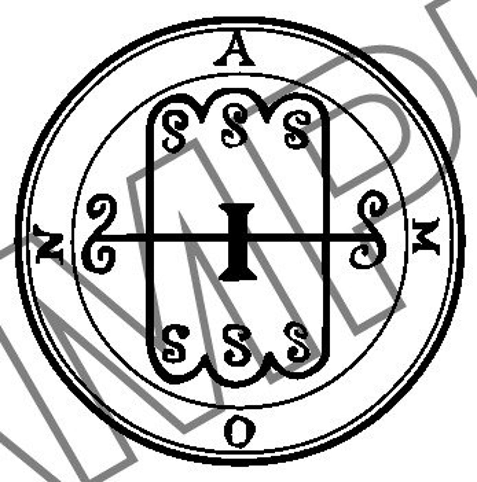 Seal of Aamon SVG Amon Nahum 7th Seventh Demon Goetia Sigil Magic Cicle ...