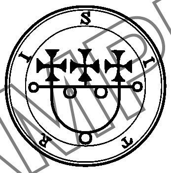 Seal of Sitri SVG 12th Demon Sitri Sigil SVG Goetia Demon SVG Occult ...