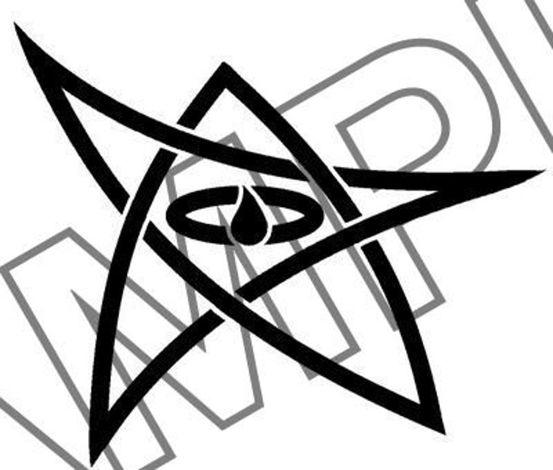Elder Sign HP Lovecraft SVG Outline Chaos Magick Sigil - Etsy