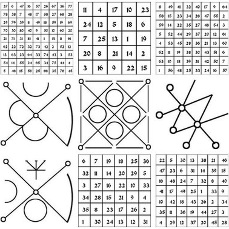 Magick Squares Magick - Etsy