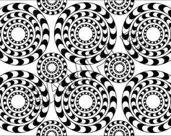 Optical Illusion SVG False Movement Motion Illusion SVG Apparent Motion ...