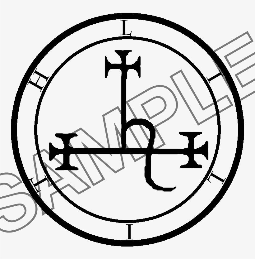 Lilith Sigil SVG Occult Magick Circle SVG - Etsy