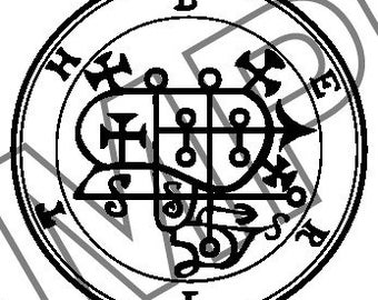Seal of Murmur SVG 54th Demon Murmur Sigil SVG Goetia Demon SVG Occult ...