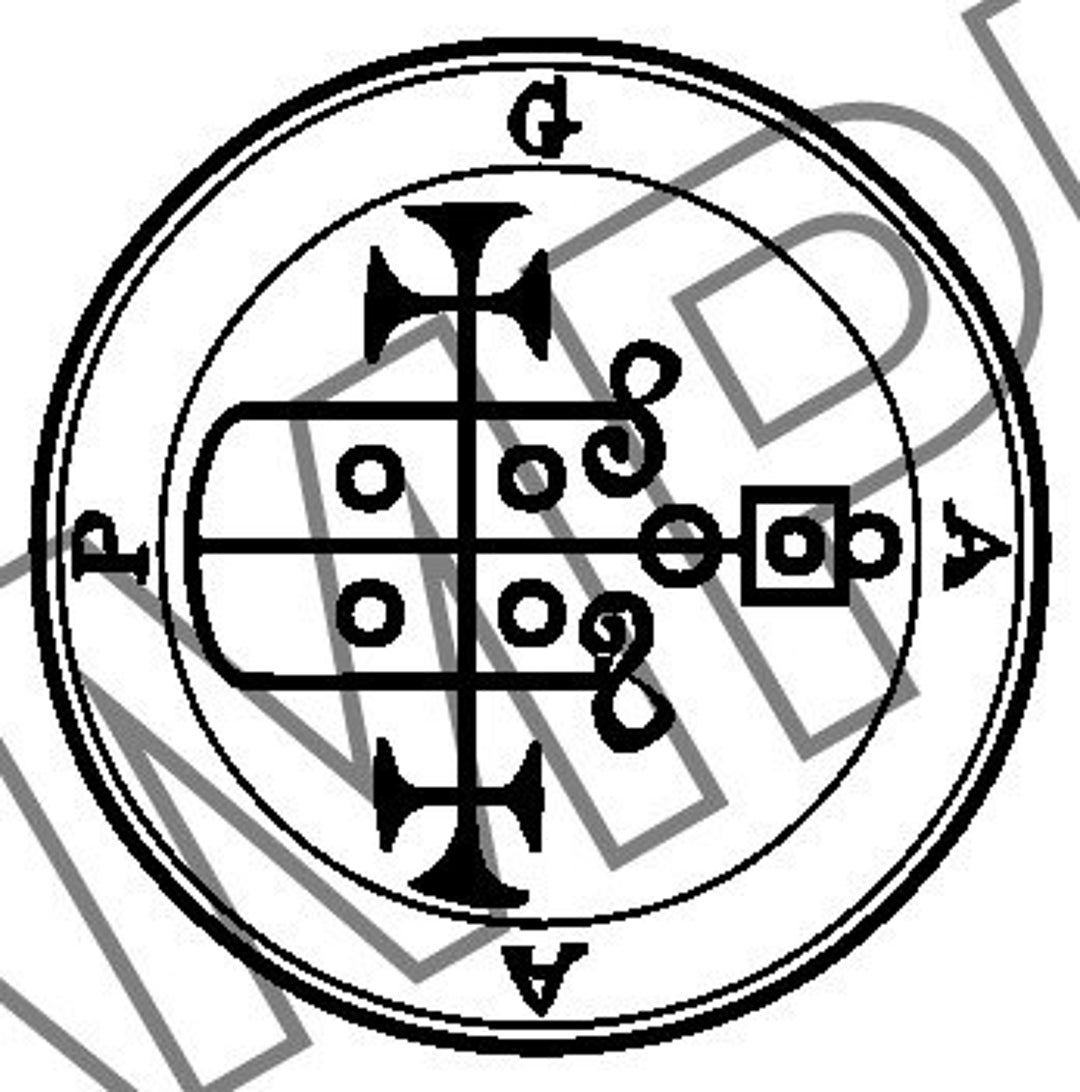Seal of Gaap SVG 33rd Demon Gaap Sigil SVG Goetia Demon SVG Occult ...
